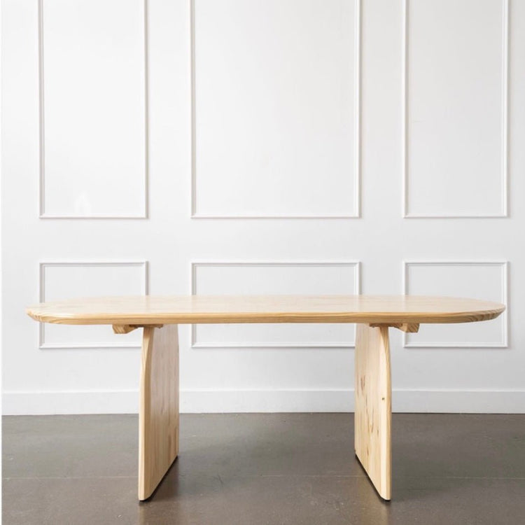 Hedy - New Zealand Pine Dining Table 71" - Mim Concept