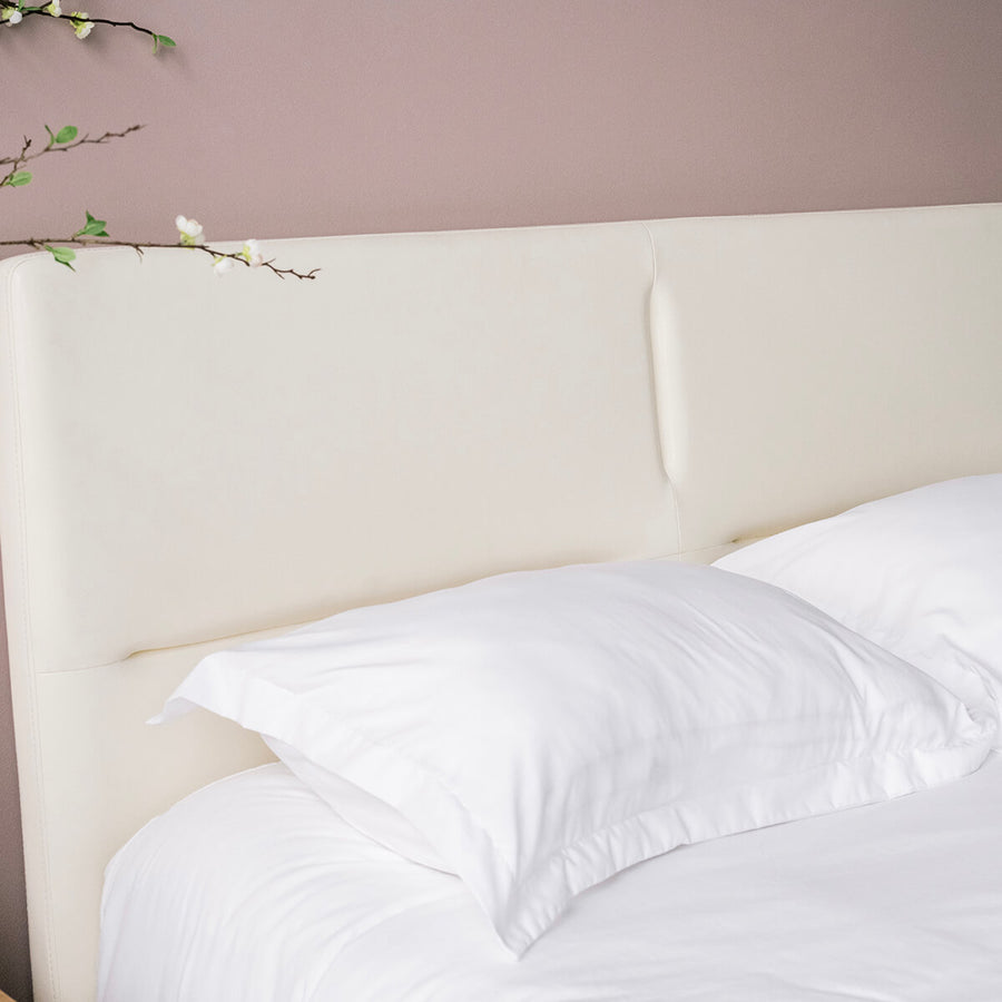 White Oak Queen Size Storage Bedin Montreal, Vancouver – Mim Concept